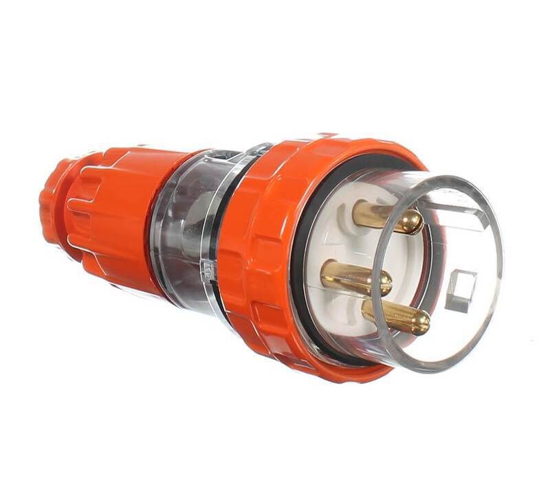 Electrical Plug 3 Pin 32 Amp 1 phase PDL Style | Duroweld